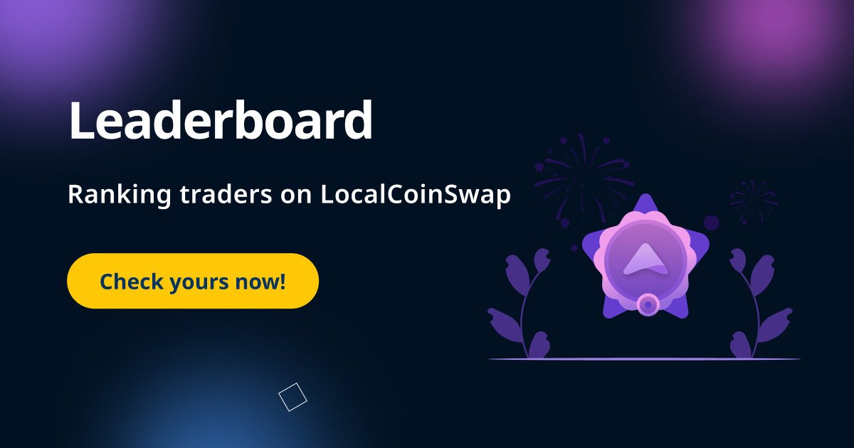 Leaderboard | LocalCoinSwap